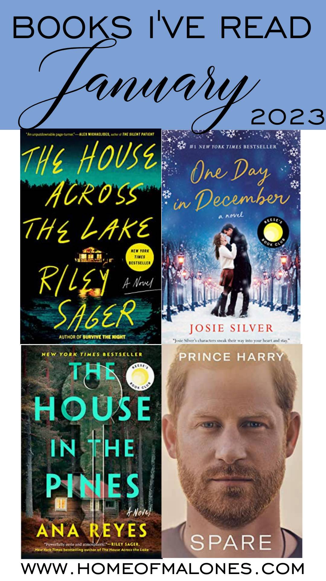 Books I Read | January 2023 - Home of Malones