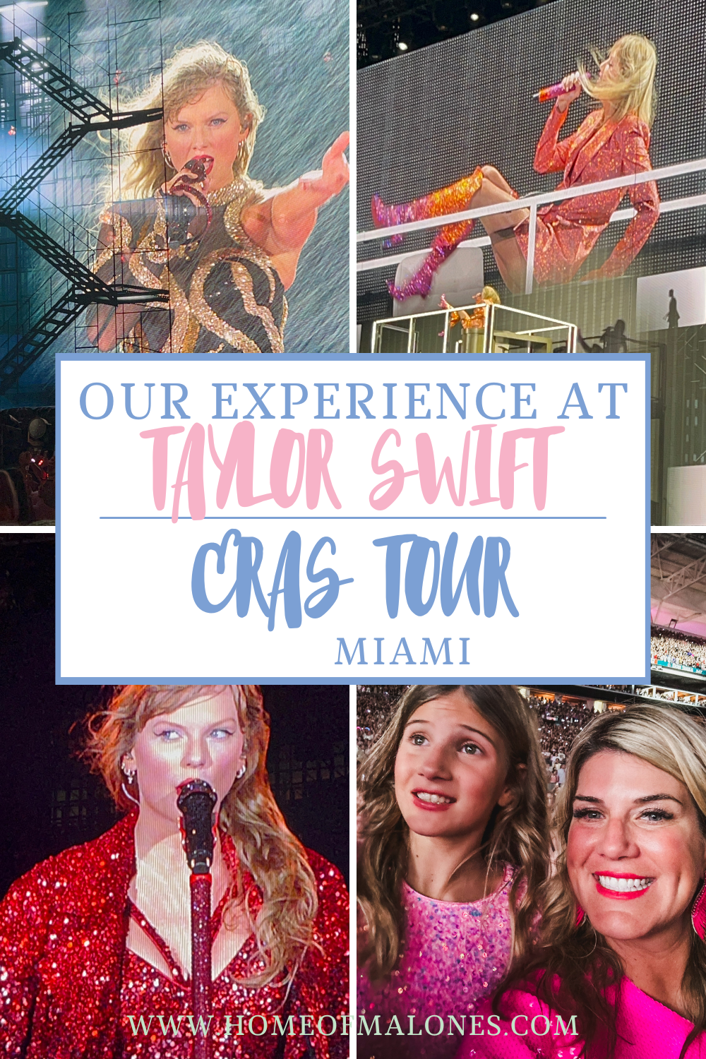 Our Experience at the Eras Tour in Miami - Home of Malones