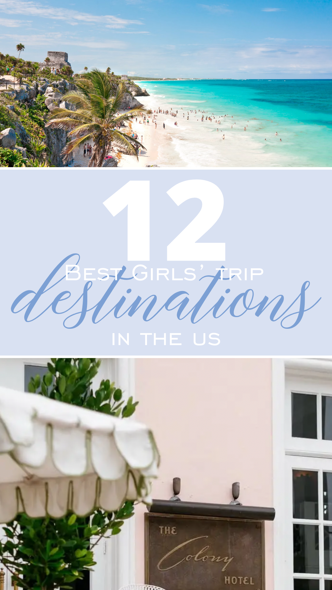12 Best Girls Trip Destinations in the US - Home of Malones